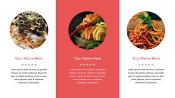 Italian Food Google Slides Interactive|Business