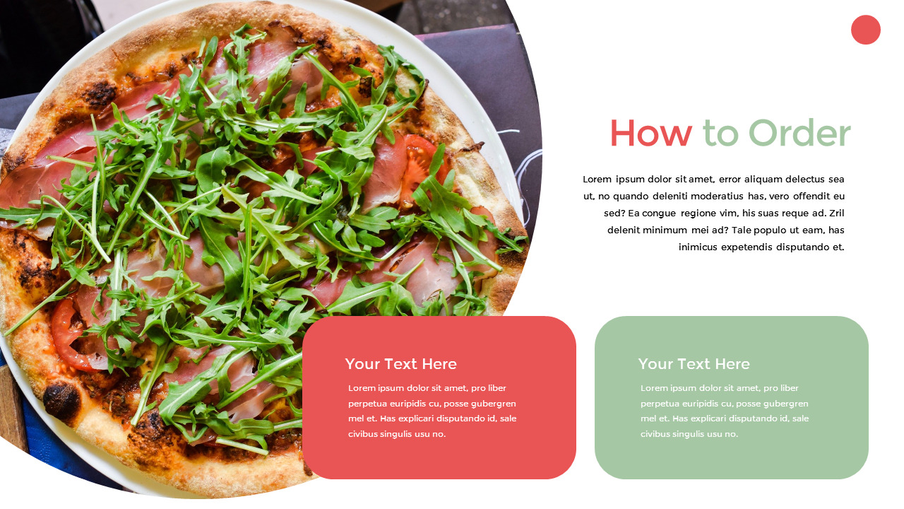 Italian Food Google Slides Interactive|Business