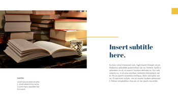Library Easy Google Slides|Education