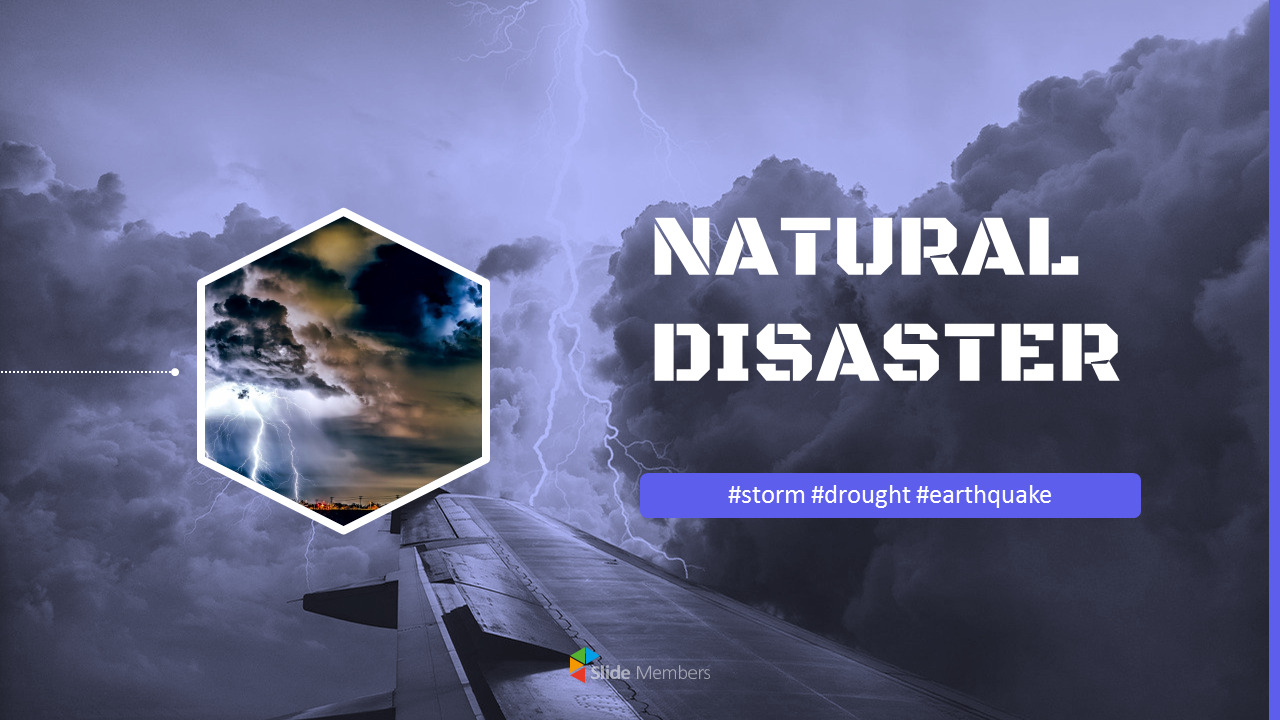 자연 재해 Google 프레젠테이션 템플릿|라이프스타일|슬라이드