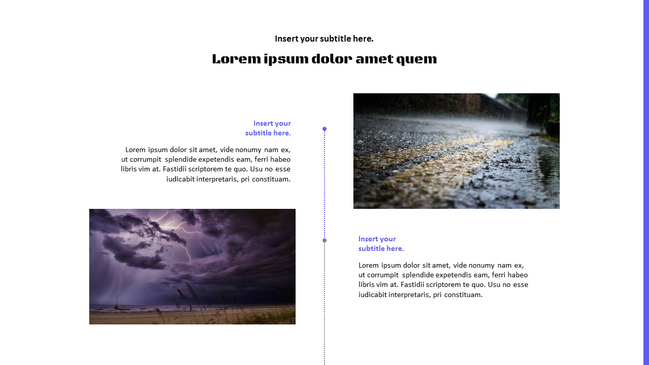 자연 재해 Google 프레젠테이션 템플릿|라이프스타일|슬라이드