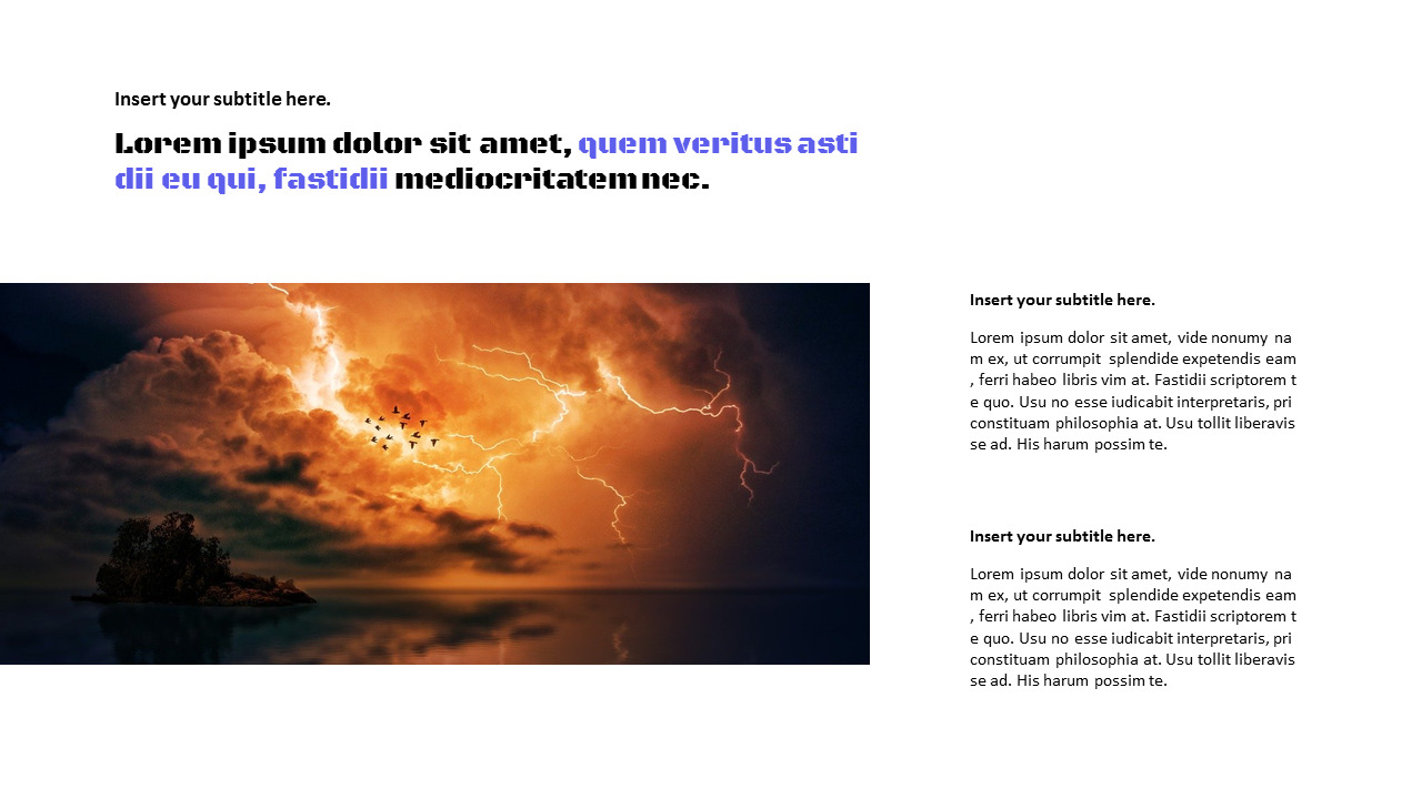 Natural Disaster Google Presentation Templates|Lifestyle|Slides