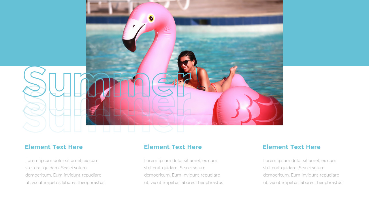 Summer Vacation PowerPoint Templates for Presentation