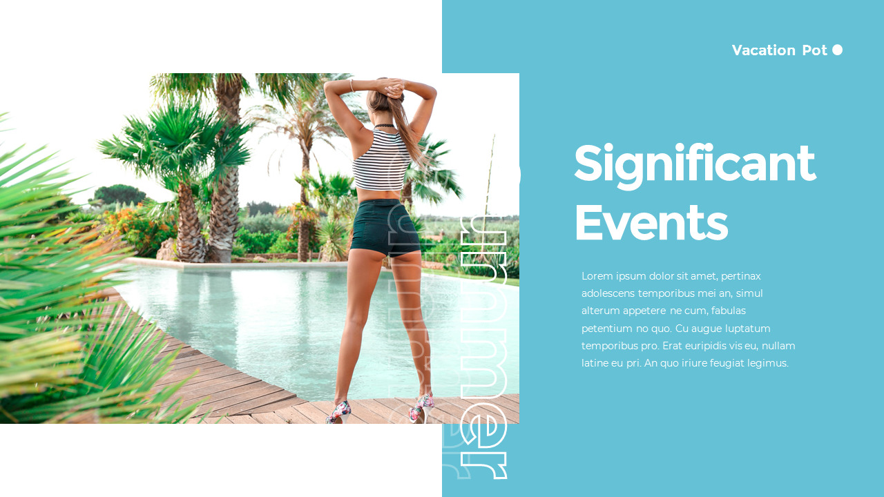 Summer Vacation PowerPoint Templates for Presentation