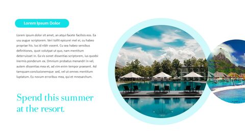 The Resort PPT Design Templates