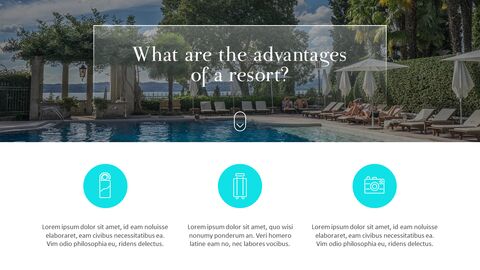 The Resort PPT Design Templates