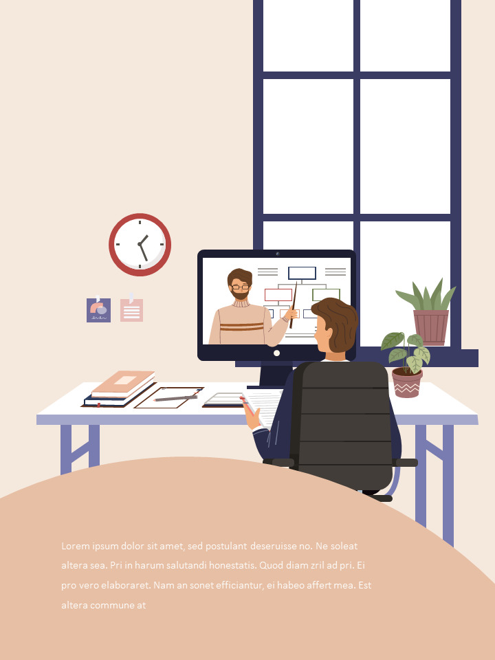 Online Education powerpoint presentation download