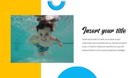 Swimming Pool PowerPoint Templates Design|Lifestyle