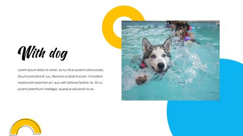 Swimming Pool PowerPoint Templates Design|Lifestyle