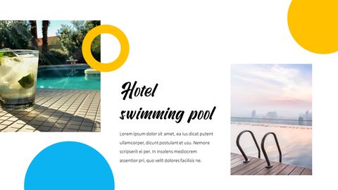 Swimming Pool PowerPoint Templates Design|Lifestyle