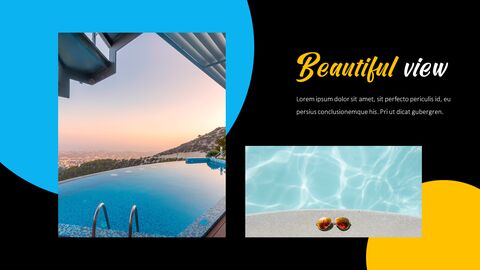 Swimming Pool PowerPoint Templates Design|Lifestyle