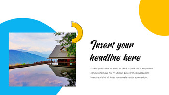 Swimming Pool PowerPoint Templates Design|Lifestyle