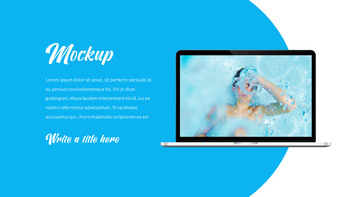 Swimming Pool PowerPoint Templates Design|Lifestyle