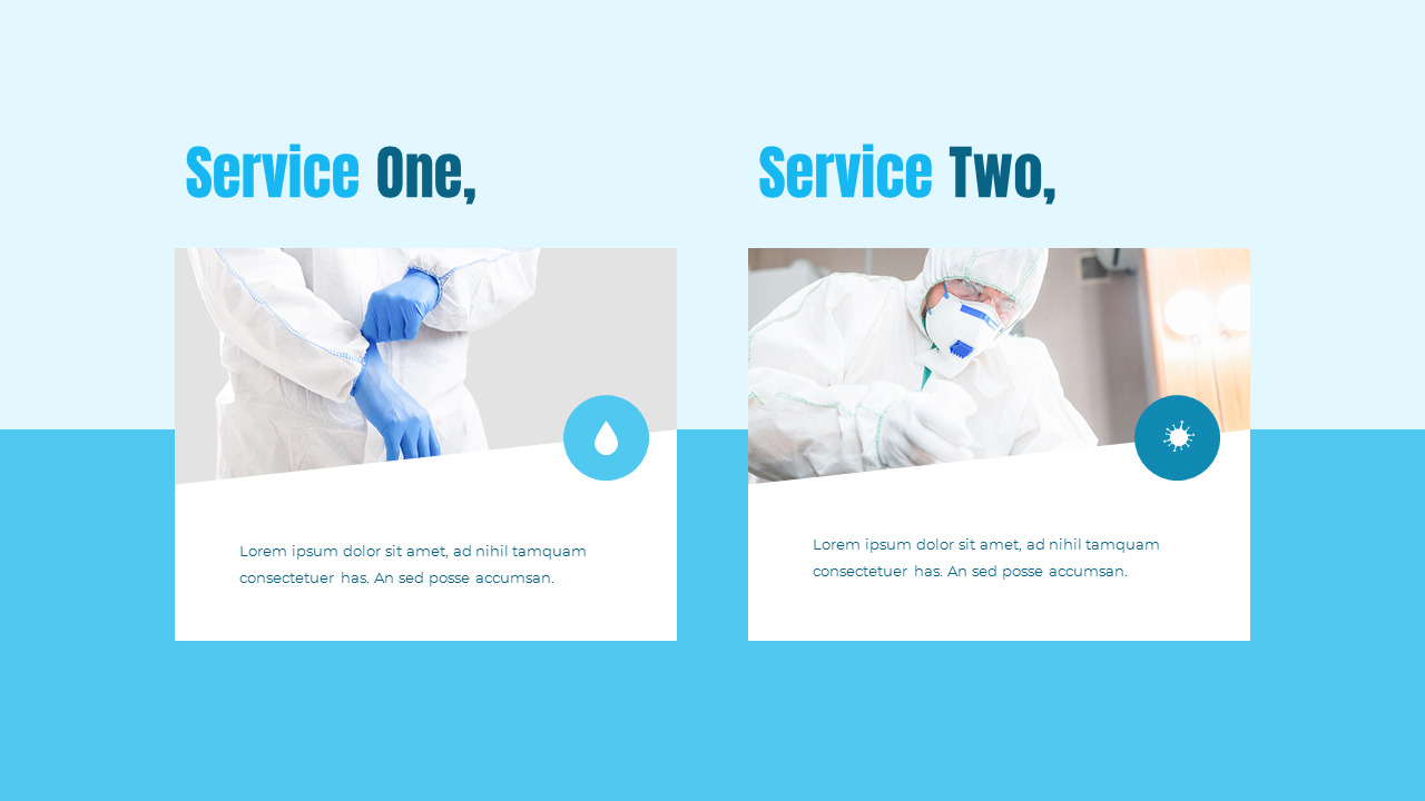 House Cleaning Service PPT Templates Design