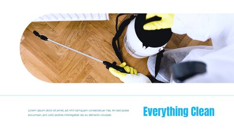 House Cleaning Service PPT Templates Design