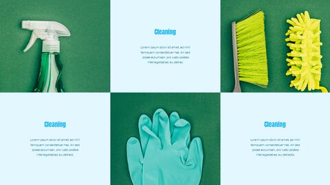 House Cleaning Service PPT Templates Design