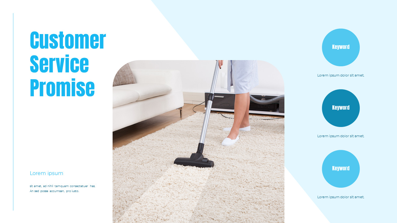 House Cleaning Service PPT Templates Design