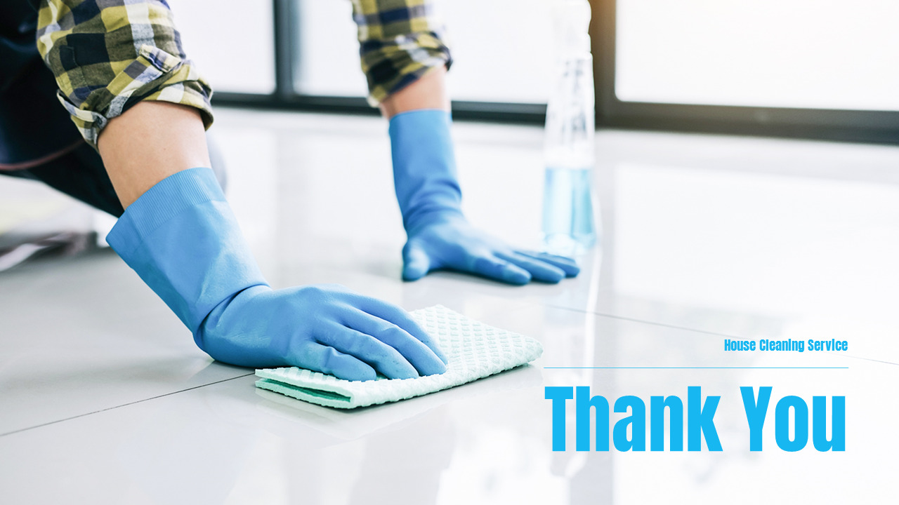 House Cleaning Service PPT Templates Design