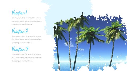 Tropical Beach slide powerpoint|Lifestyle|Templates