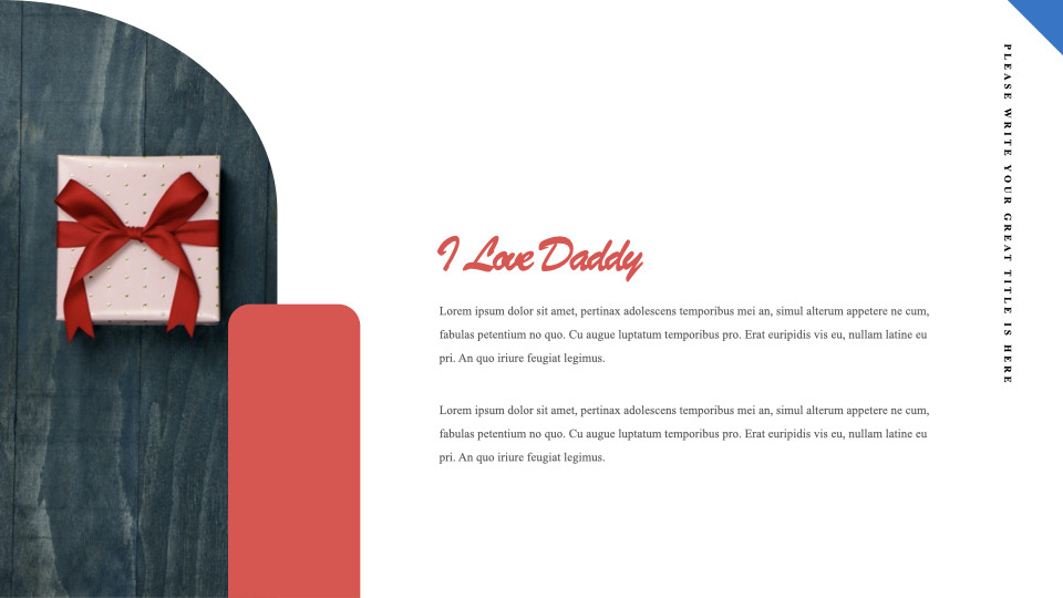 Fathers Day keynote presentation templates free