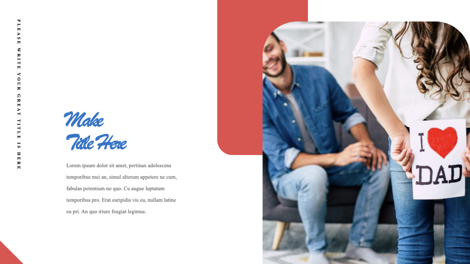 Father's Day keynote presentation templates free