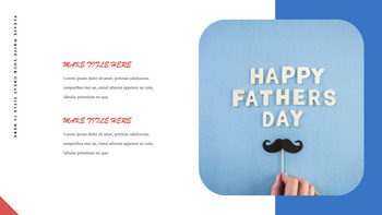 Fathers Day keynote presentation templates free