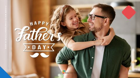 Father's Day Simple Google Slides