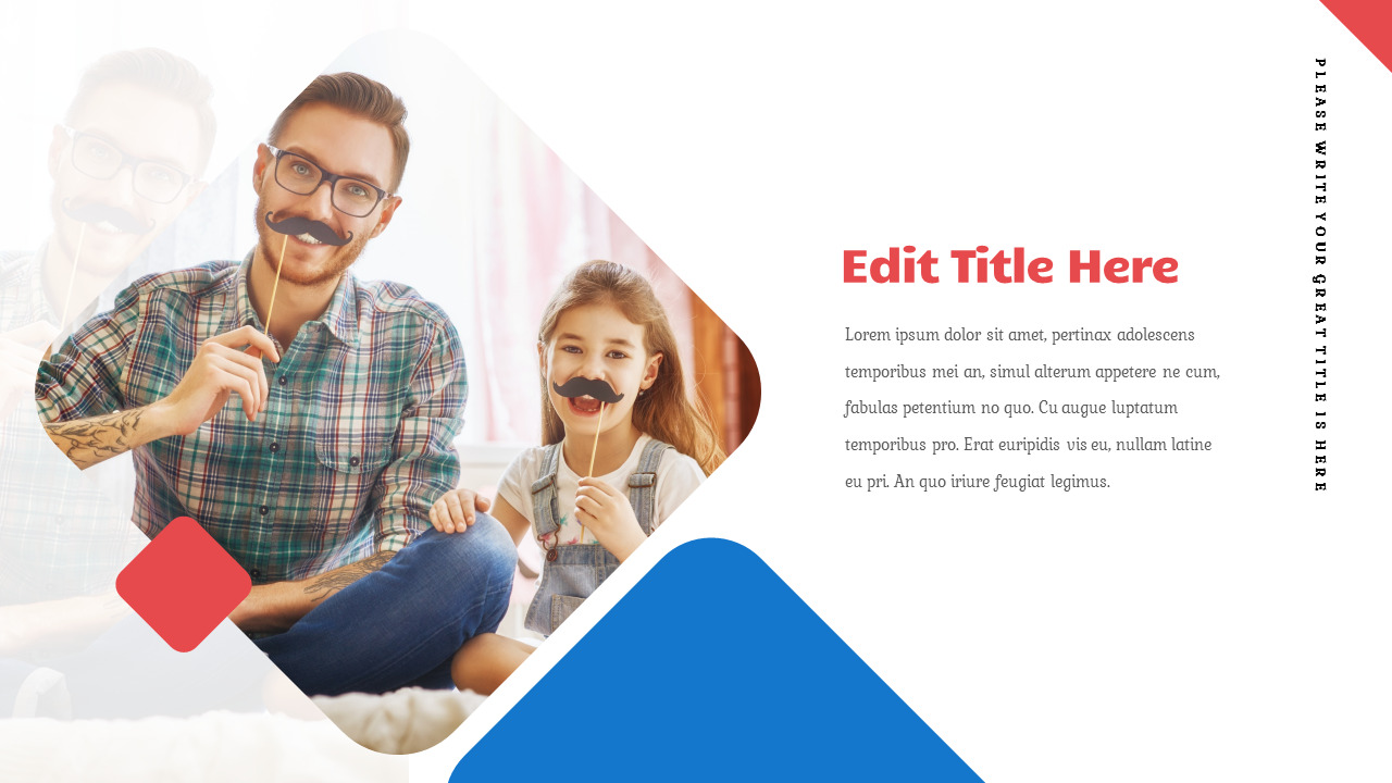 Father's Day Simple Google Slides