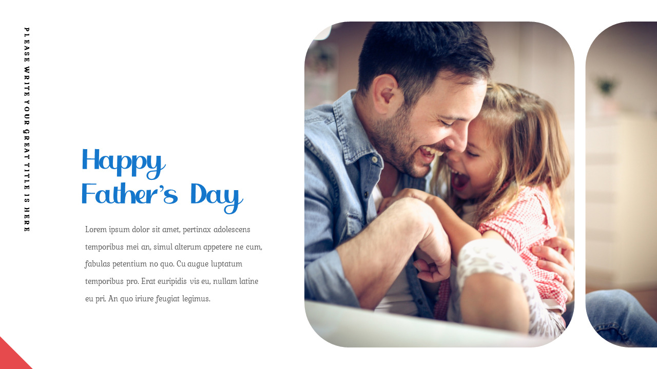 Father's Day Simple Google Slides