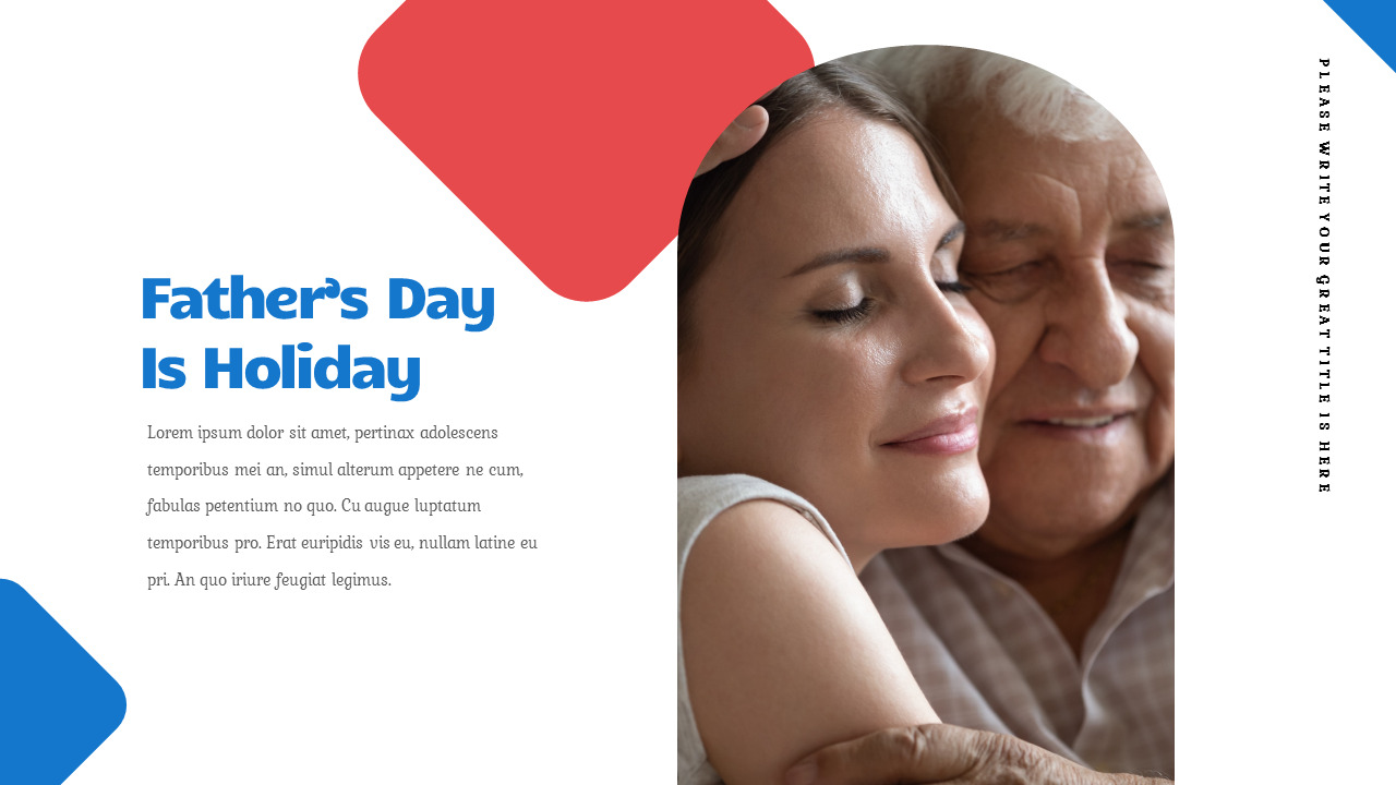 Father's Day Simple Google Slides