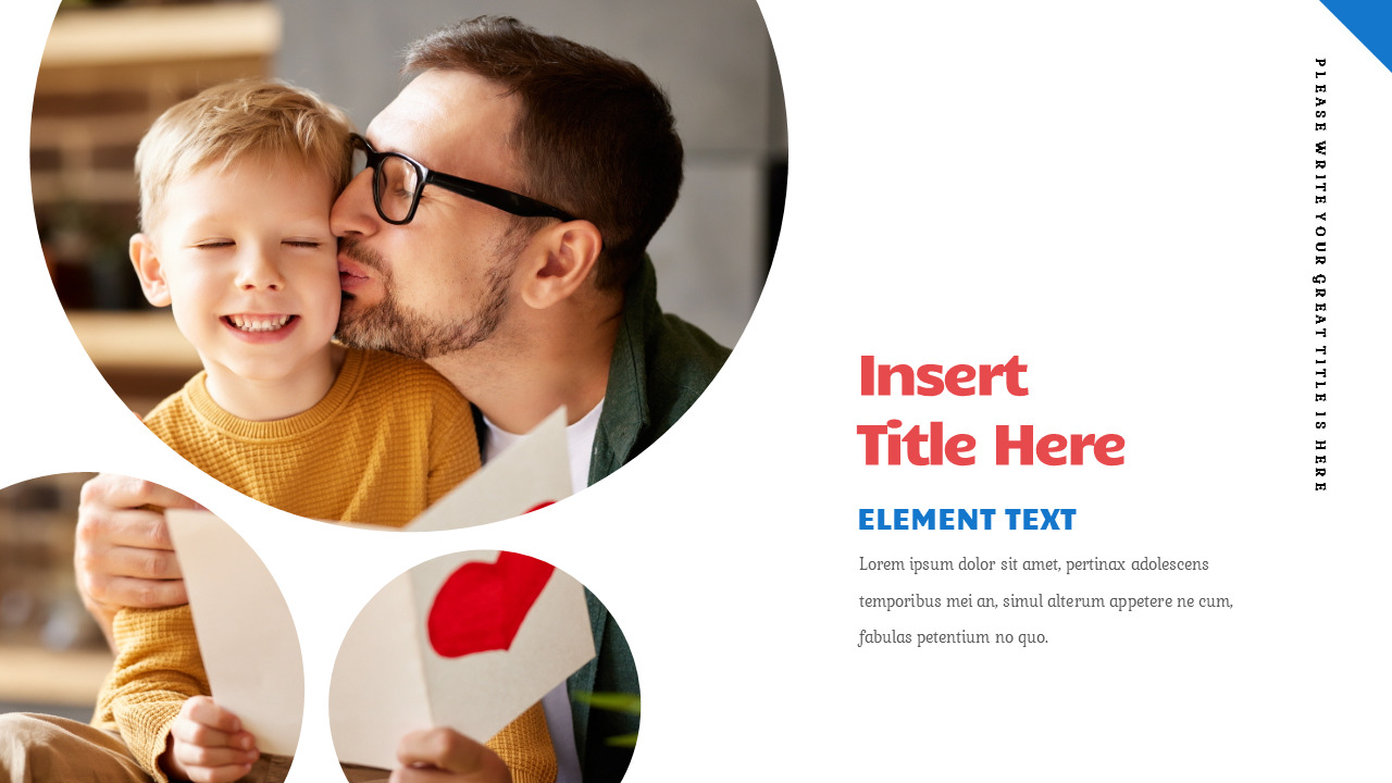 Father's Day Simple Google Slides