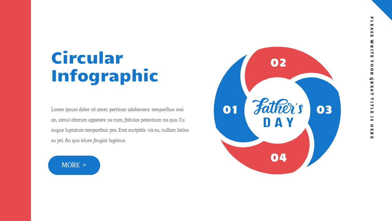 Father's Day Simple Google Slides
