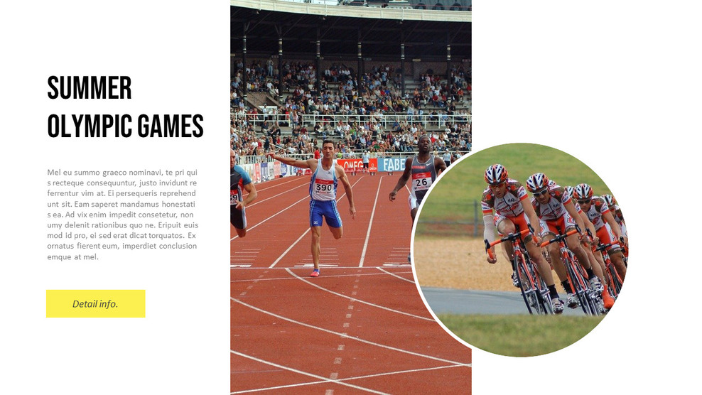 Summer Olympic Games PPT Model|Lifestyle|Templates