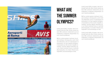 Summer Olympic Games PPT Model|Lifestyle|Templates