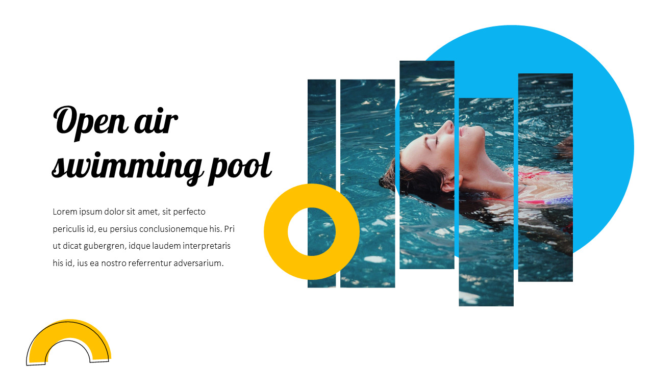 Swimming Pool Google PowerPoint Slides|Lifestyle