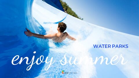 Water Parks Simple Slides Design