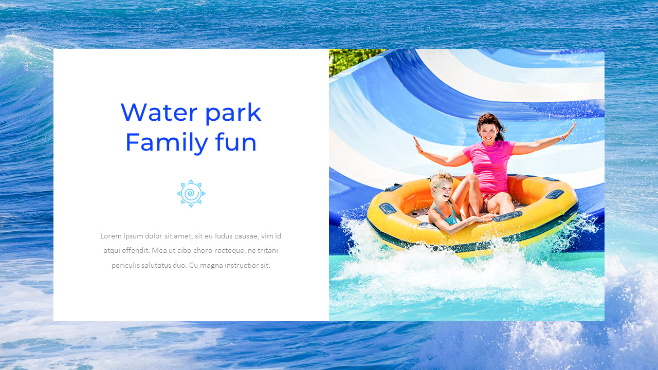 Water Parks Simple Slides Design