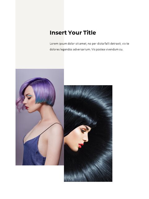 Hair Shop Easy PPT Template