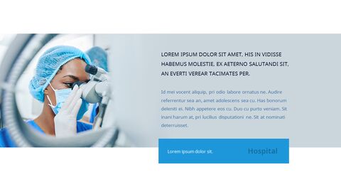 Hospital introduction Themes for PowerPoint