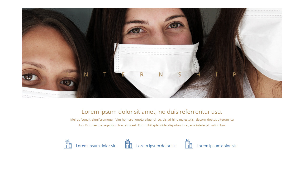 Hospital introduction Themes for PowerPoint