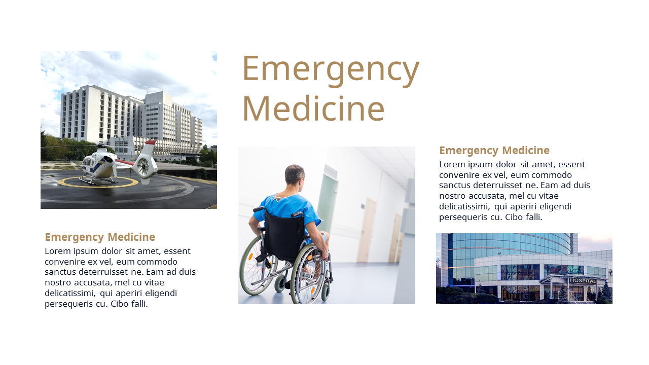Hospital introduction Themes for PowerPoint