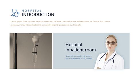 Hospital introduction Themes for PowerPoint