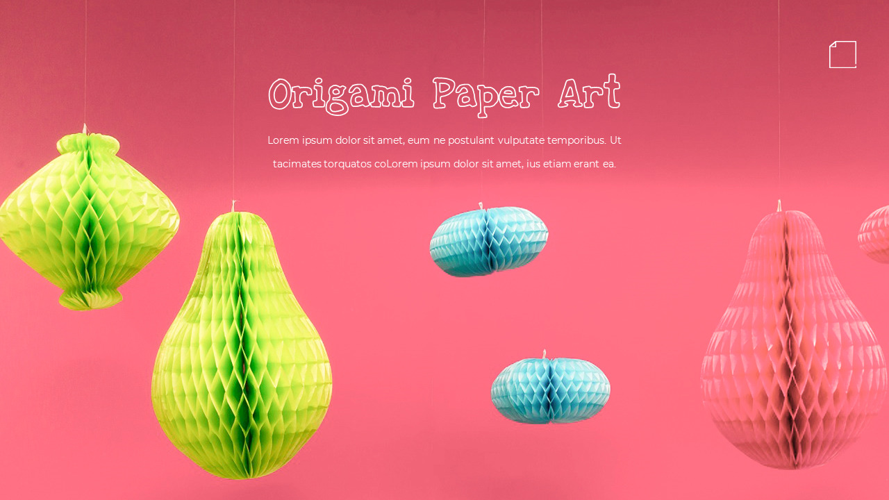Make Origami PPT Presentation|Lifestyle|Templates