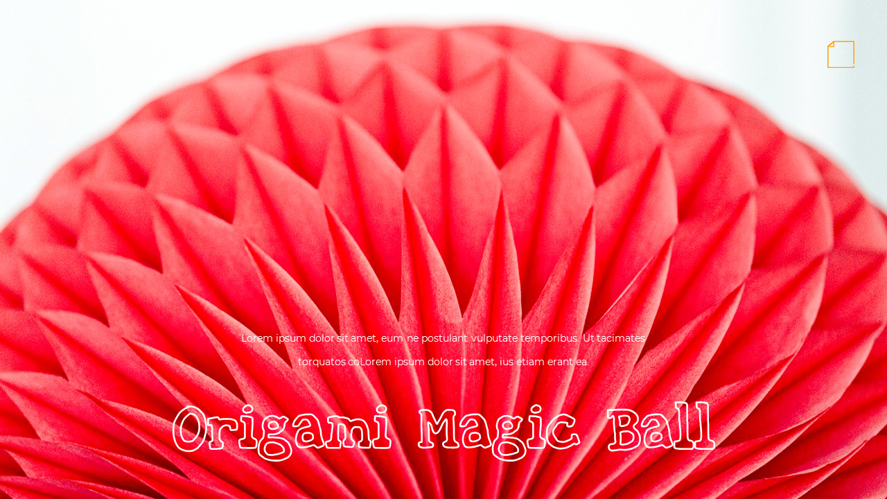 Make Origami PPT Presentation|Lifestyle|Templates