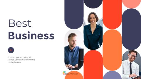 Top Business Pitch Deck PowerPoint Template