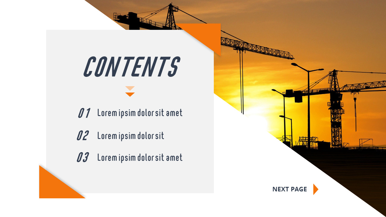 Construction Best PowerPoint Presentations|Templates