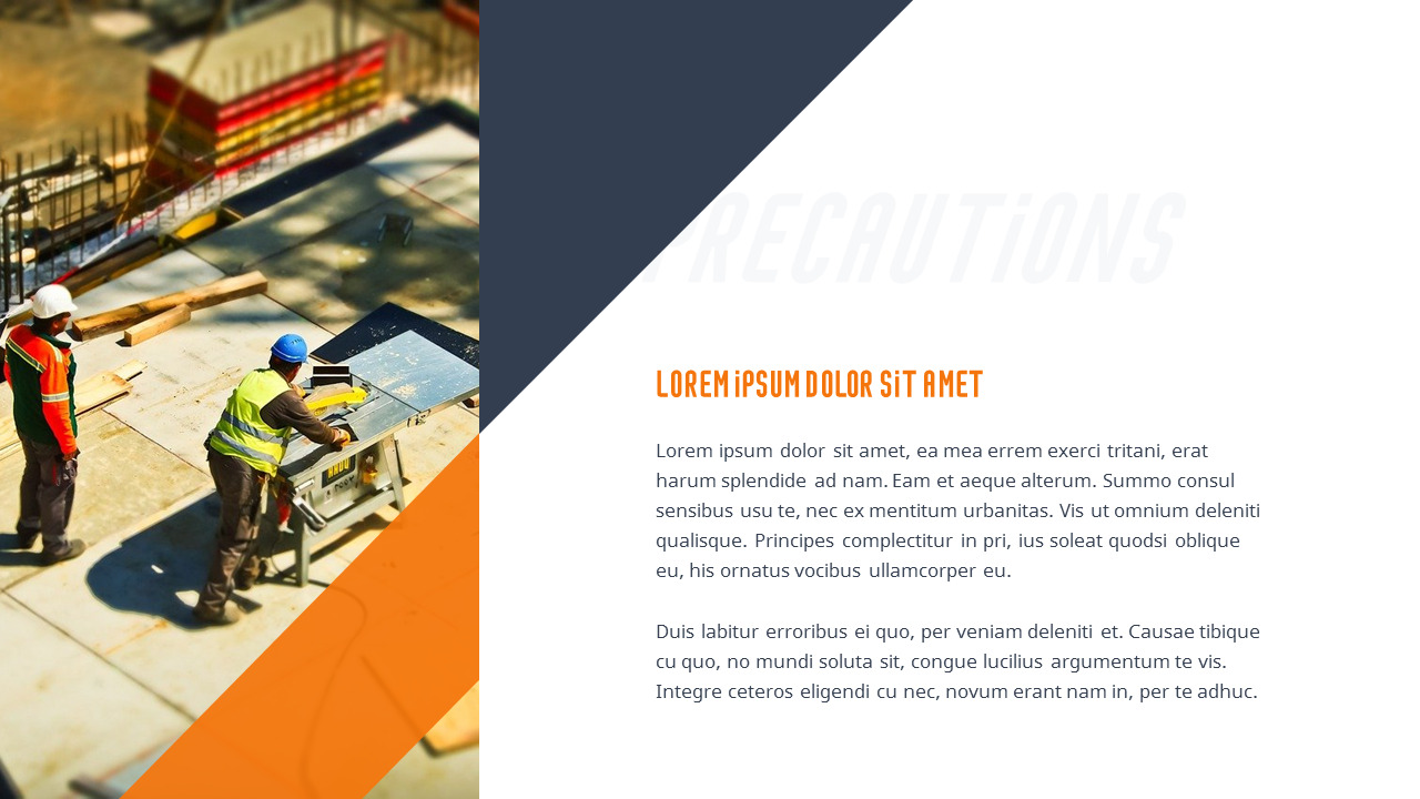 Construction Best PowerPoint Presentations|Templates