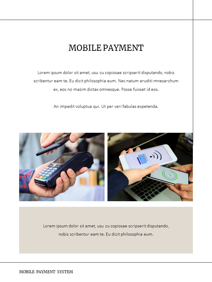 Mobile Payment System Google PowerPoint