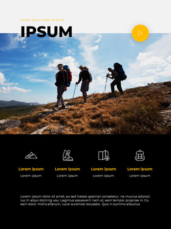 Outdoor Adventure Google PPT Templates