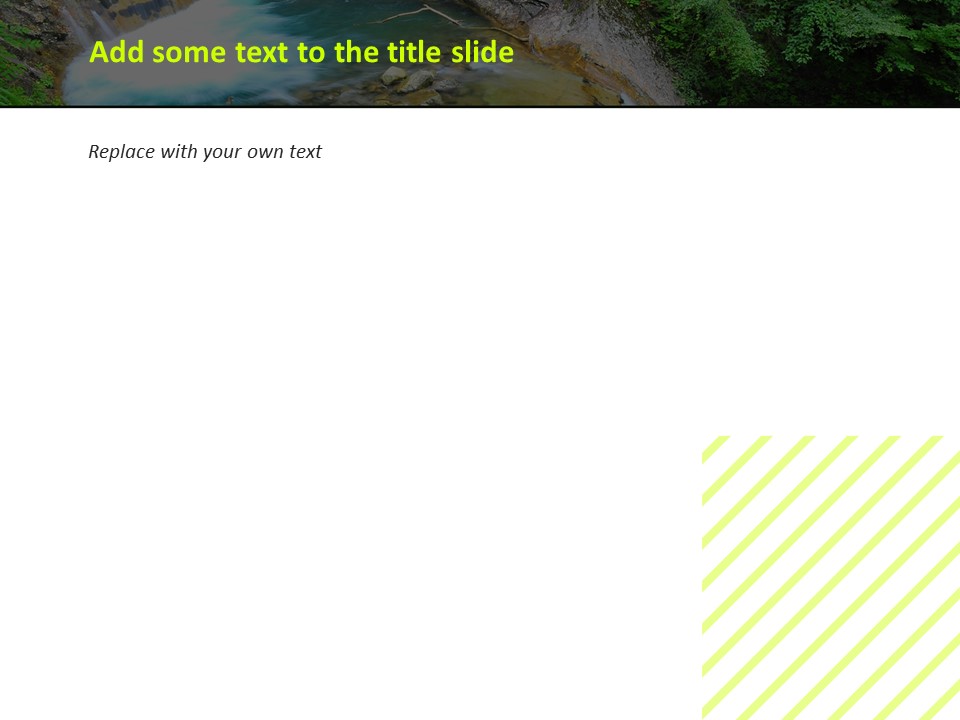 Clear Valley - Free Powerpoint Sample